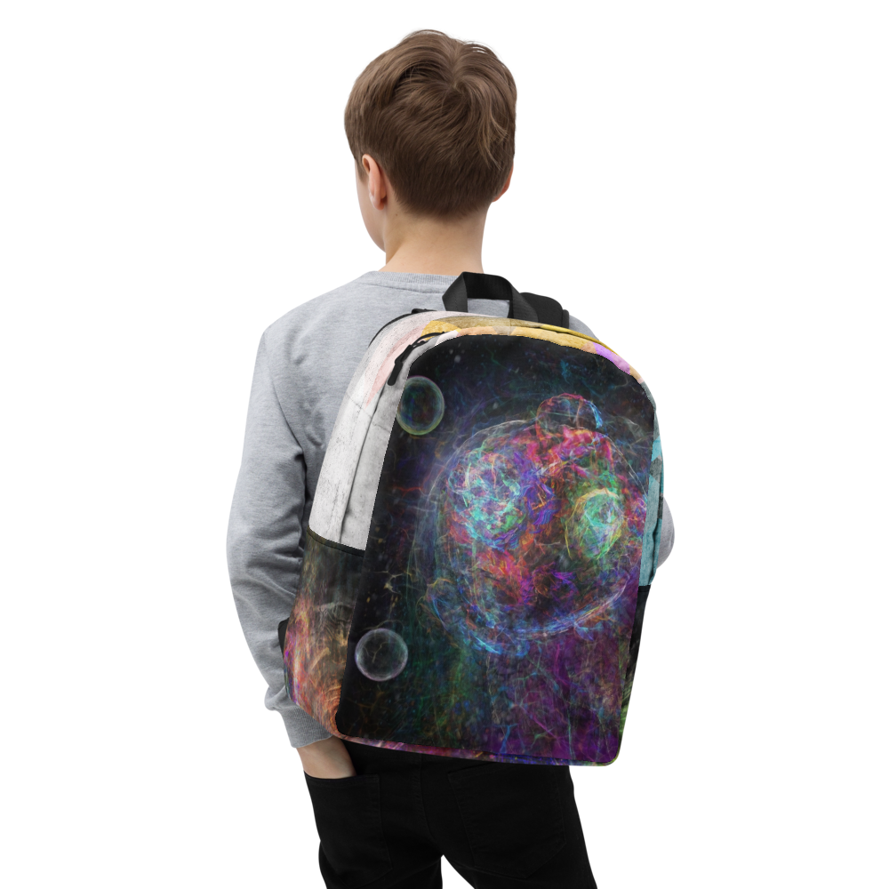 "Bubbles" Minimalist Backpack – Oblivion Color